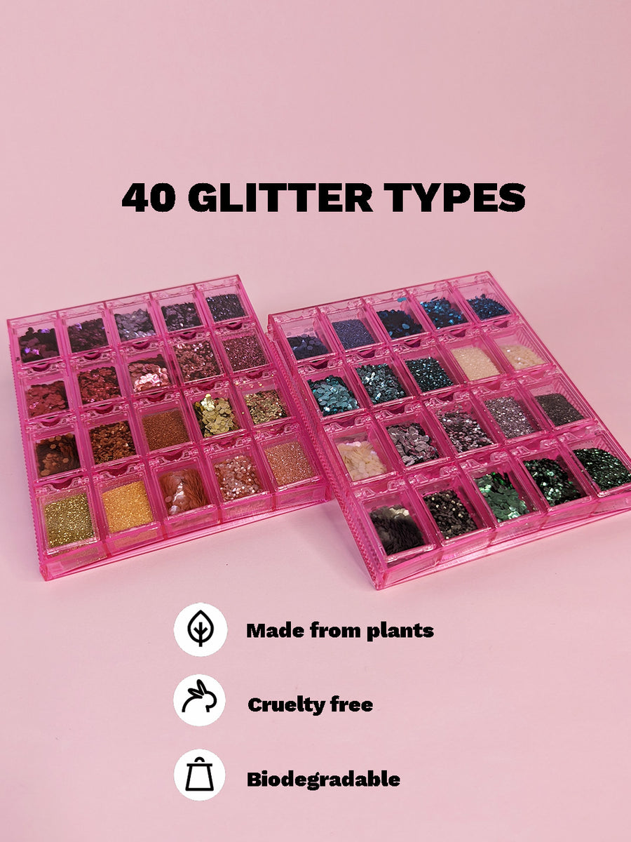 Holy Grail biodegradable glitter pro-pallet – Glitoris